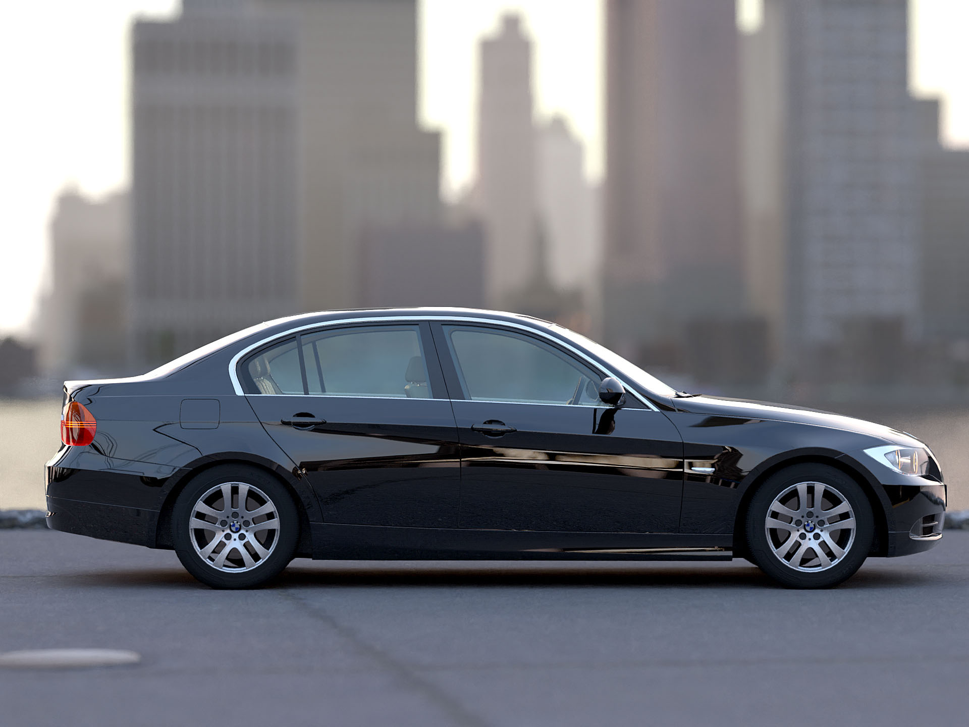 3D model :: BMW 3-series E90 2006