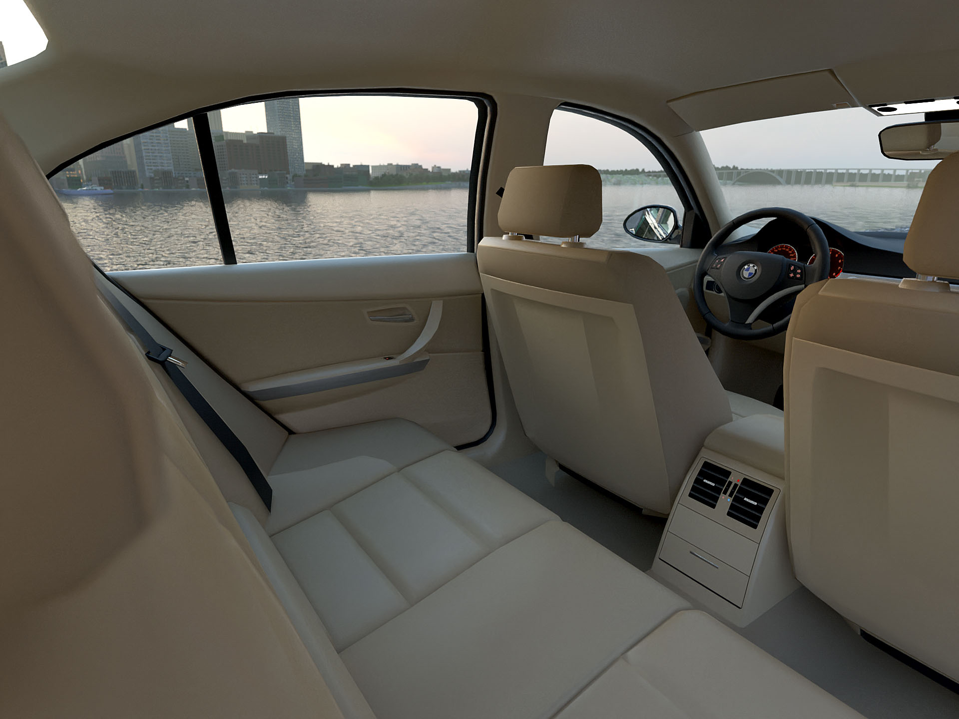 3D model :: BMW 3-series E90 2006