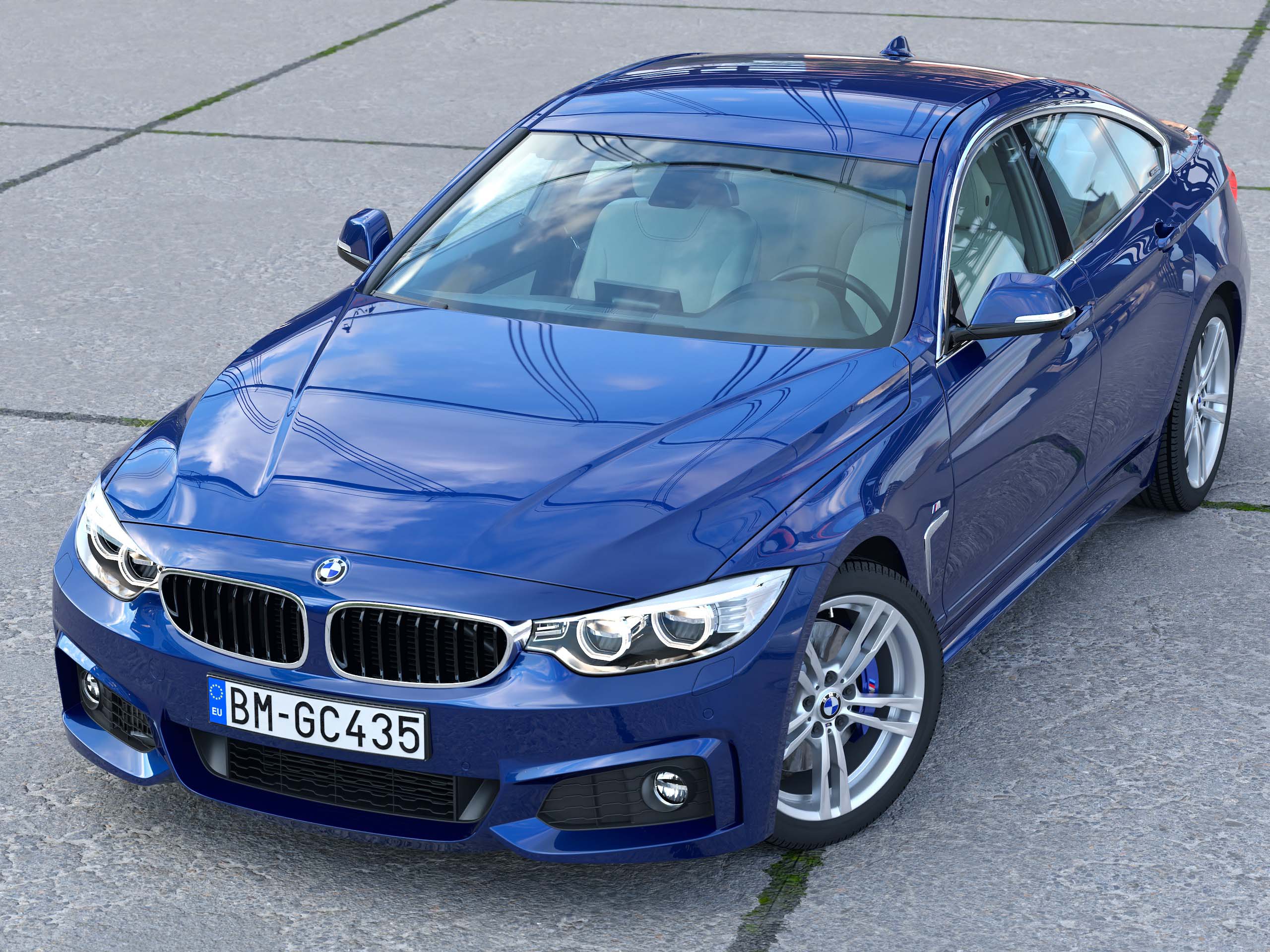 :: 3D model :: BMW 4-series Gran Coupe F36 2015-2019::