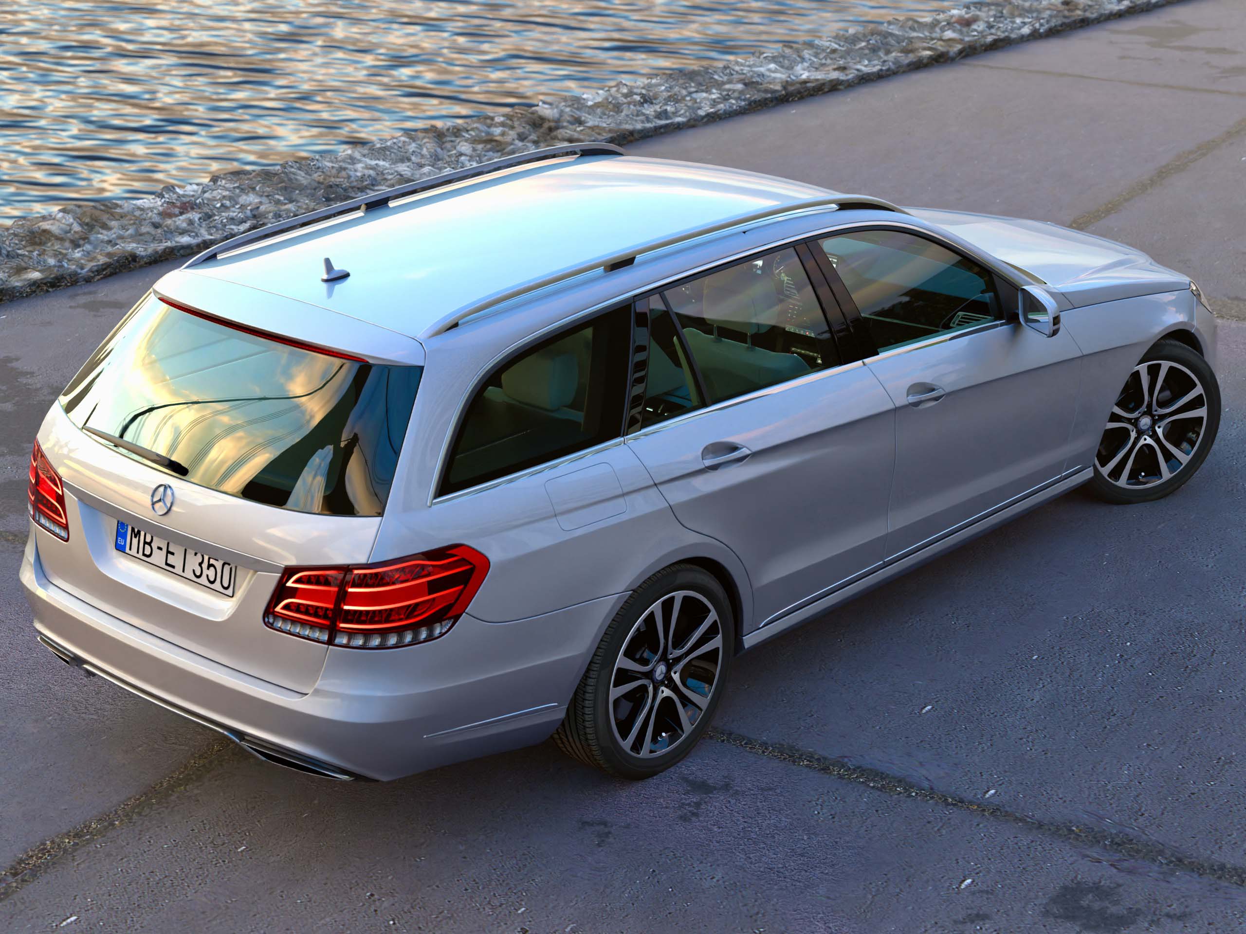 3D model :: Mercedes-Benz E-Class T-modell Avantgarde 2013-2017